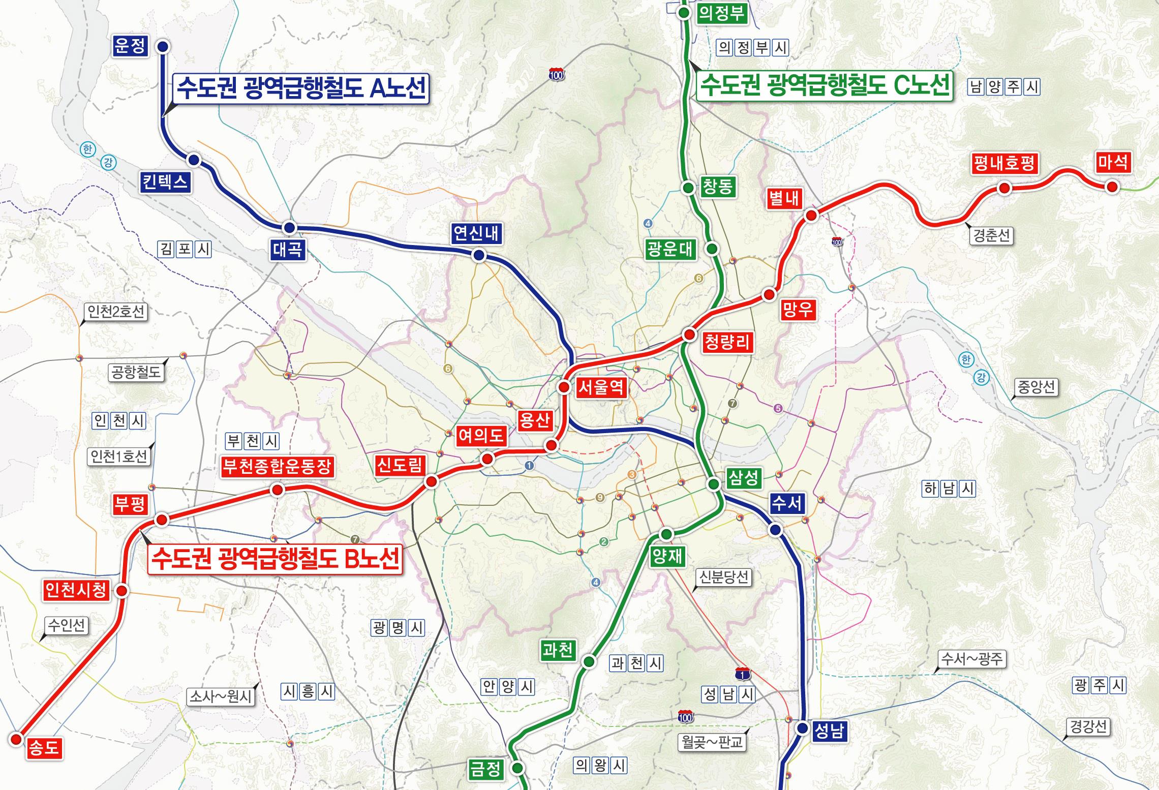 송도∼서울역∼남양주 'GTX-B', 예타 통과…2022년말 착공 | 서울특별시 미디어재단 TBS